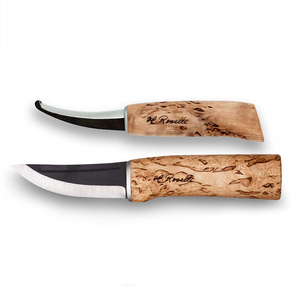 Roselli | Hunting knife and Opening knife, combo sheath